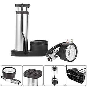 753 Water Leakage Tester, Double Barometer Air Pressure Guage for Computer Water Cooling System, Computer Water Cooling System Water Tank Leak Test Detector