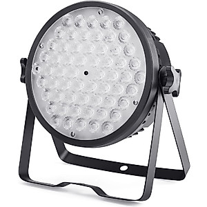 BETOPPER Mini DJ Par Light, 60x3W RGB Par Can Wash Lights Slim LED Stage Lighting Super Bright DMX 512 for Bar, Party, Wedding, Disco, Club, Shows, Recording Studio etc