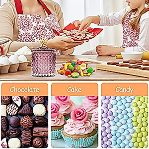 VICASKY Glass Qtip Holder Crystal Diamond Faceted Round Jar Bucket with Lid Cotton Swab Dispenser Buffet Candy Container for Home Kitchen Bedroom Purple