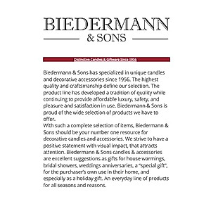 Biedermann & Sons 2 Pack Tall Taper Candles - Unscented Dinner Candle Set 10 Hour Burn Time, 10-Inch, Amber Orange