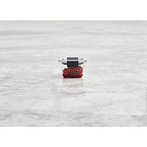 Rubbermaid Brilliance Food Storage Container, Mini, 0.5 Cup, Clear, 2 Pack