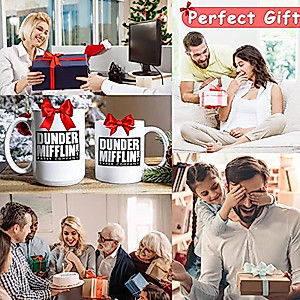 World's Best Boss Mug, The Office Mug Dunder Mifflin 11 oz Ceramic Mug Funny Unique Idea Cup Gift for Office Male Female Bosses Coworkers