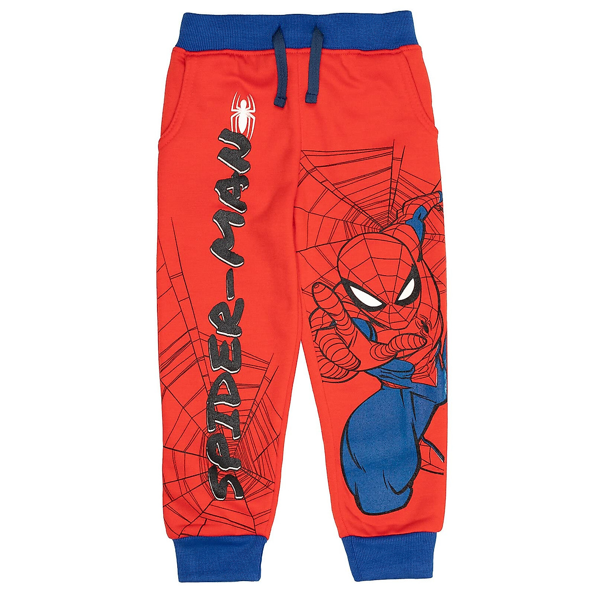 Marvel Spider-Man Venom Miles Morales Toddler Boys Fleece 3 Pack Pants / 5T