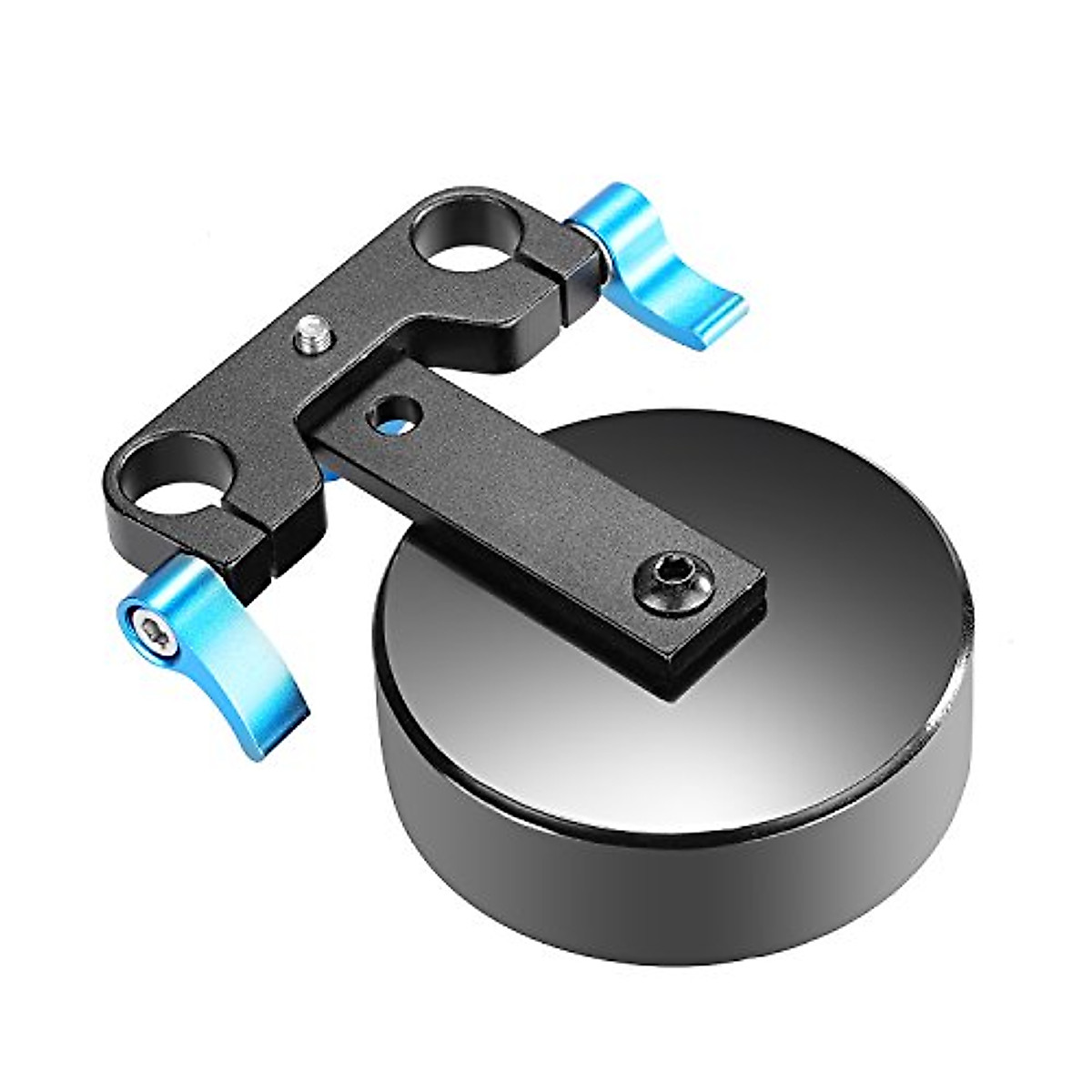 Neewer Aluminum Alloy 4.6lbs/2.1kg Removable Counter Weight for Balancing Shoulder Mount Rig Stabilizer Fits 15mm Rods(Blue+Black)