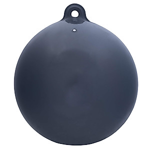 SWELL Wakesurf - Big Bumper Ball 25 Inch Diameter - Inflatable Raft Tie-Up Boat Fender Buoy (Grey)