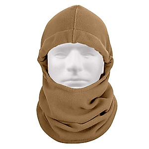 Rothco Polar Fleece Adjustable Balaclava, Coyote