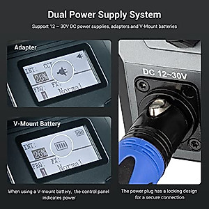 SmallRig RC 120B 120W Bi-Color Cob Video Light 52800Lux@1m 2700K-6500K On-Board and SmallGoGo App Control, TLCI 96+ CRI 95+,9 Lighting Effects Support AC Adapter & 14.4V/26V V-Mount Battery-3471