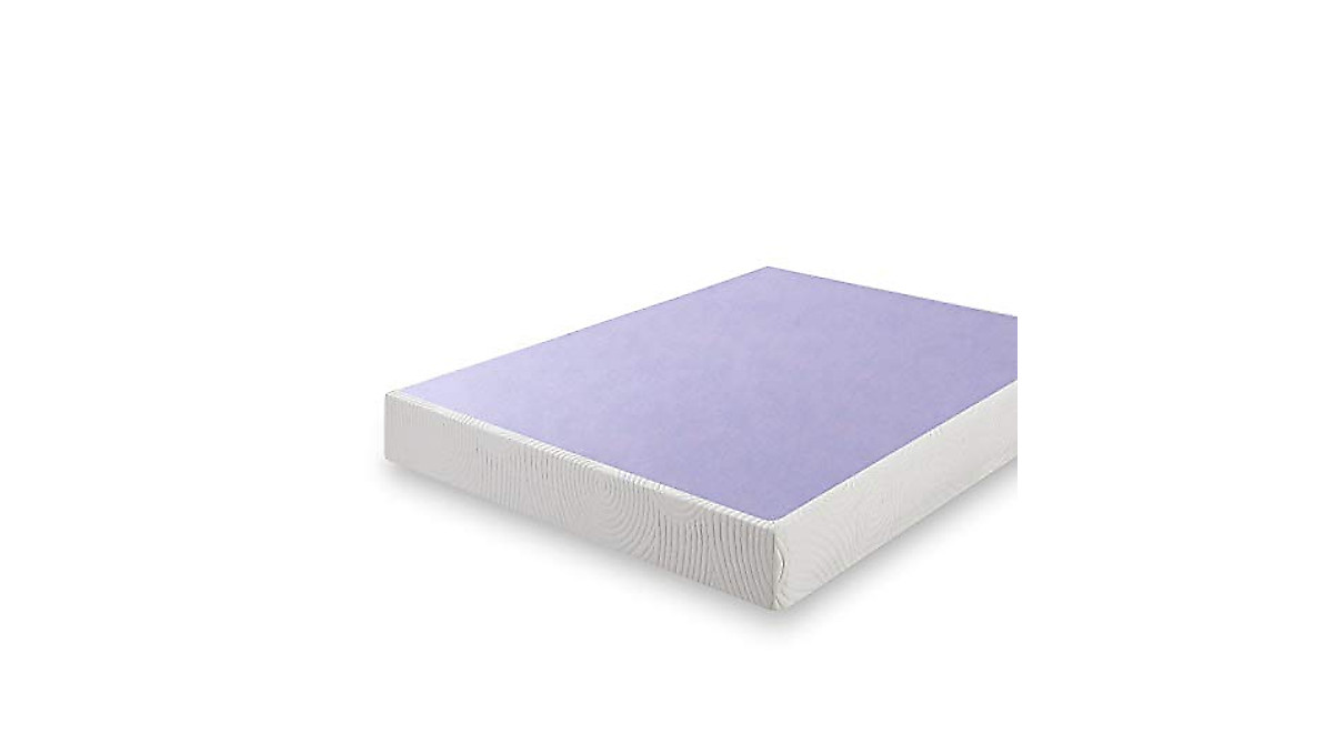 Zinus Edgar 8-Inch Wood Box Spring | Strong Support for King Beds