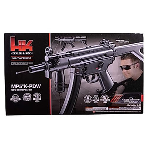 Umarex HK Heckler & Koch MP5 K-PDW Semi Automatic .177 Caliber BB Gun Air Rifle, Black