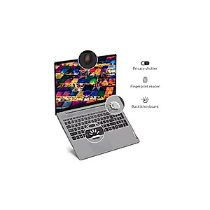 Lenovo Flex 5 Laptop, 14.0" FHD Touch Display, AMD Ryzen 7 5700U, AMD Radeon Graphics, Backlit Keyboard, Fingerprint Reader, Long Battery Life, Windows 11 (16GB RAM | 1TB PCIe SSD)