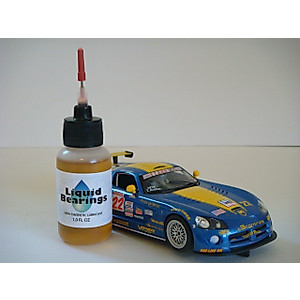Liquid Bearings, The Ultimate 100%-Synthetic Oil for Slot Cars, Makes Cars Faster!!