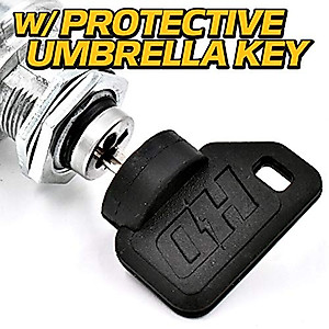 HD Switch Starter Ignition Switch Replaces John Deere TCA22740, TCA15075, AM101561 with 3 Keys & Free Carabiner