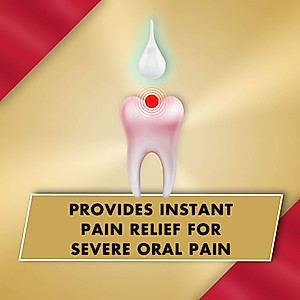 Orajel 4X for Toothache & Gum Pain: Severe Cream Tube 0.33oz- From #1 Oral Pain Relief Brand
