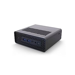 FEVM Mini Pc Gaming FA780 Mini Gaming Pc AMD Ryzen 7 7840HS(8C/16T up to 5.1GHz) HDMI x 2(4K@60Hz)+USB4(8K@60hz) 3 Display,16GB RAM+500GB NVME SSD, Powerful Mini Computer WiFi6/BT5.2/2.5Gbps