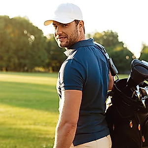 Beer Sleeve for Golf Bag,WITSTEP Long Tube Holder for Cans Beer Sling Cooler Bag,Holds 7 Cans Insulated Beer Sleeve Keeps Beverage Cold Fits in Most Golf Bags ,Ideal Golf Accessories for Men