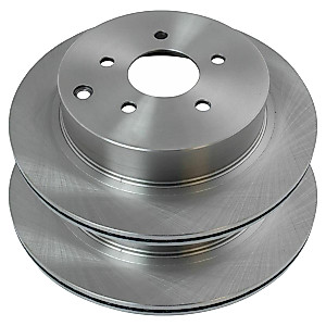 AutoShack Brake Rotors with Brake Pads Rear Brake Rotor & Pad Replacement Kit for INFINITI QX60 Q50 JX35 FX35 M37 Q60 QX70 FX37 M56 M35h FX45 Q70L Nissan Quest Murano Pathfinder V6 PCDR4135041350905