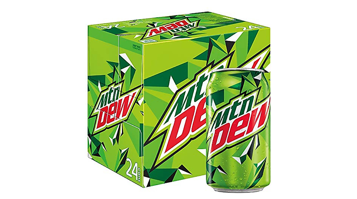 Mountain Dew 24-Pack: 12 Fl Oz Cans for Ultimate Refreshment