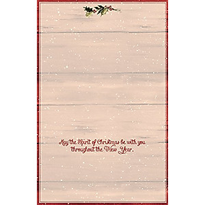 LANG "Merry Christmas" Christmas Cards by Susan Winget, 18 Cards with 19 Envelopes and Beautiful Winter Artwork, Perfect for Spreading Holiday Cheer, 5.375" x 6.875" (1004774)
