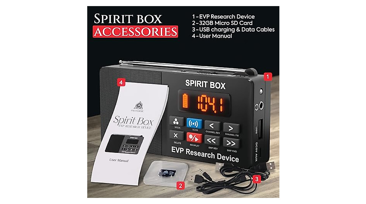 PARANORMIC Ghost Box: Handheld EVP Kit for Spirits
