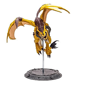 WORLD OF WARCRAFT McFarlane Toys Bronze Proto-Drake and Blue Highland Drake 2pk 1:12 Scale Posed Figures, Gold Label, Amazon Exclusive