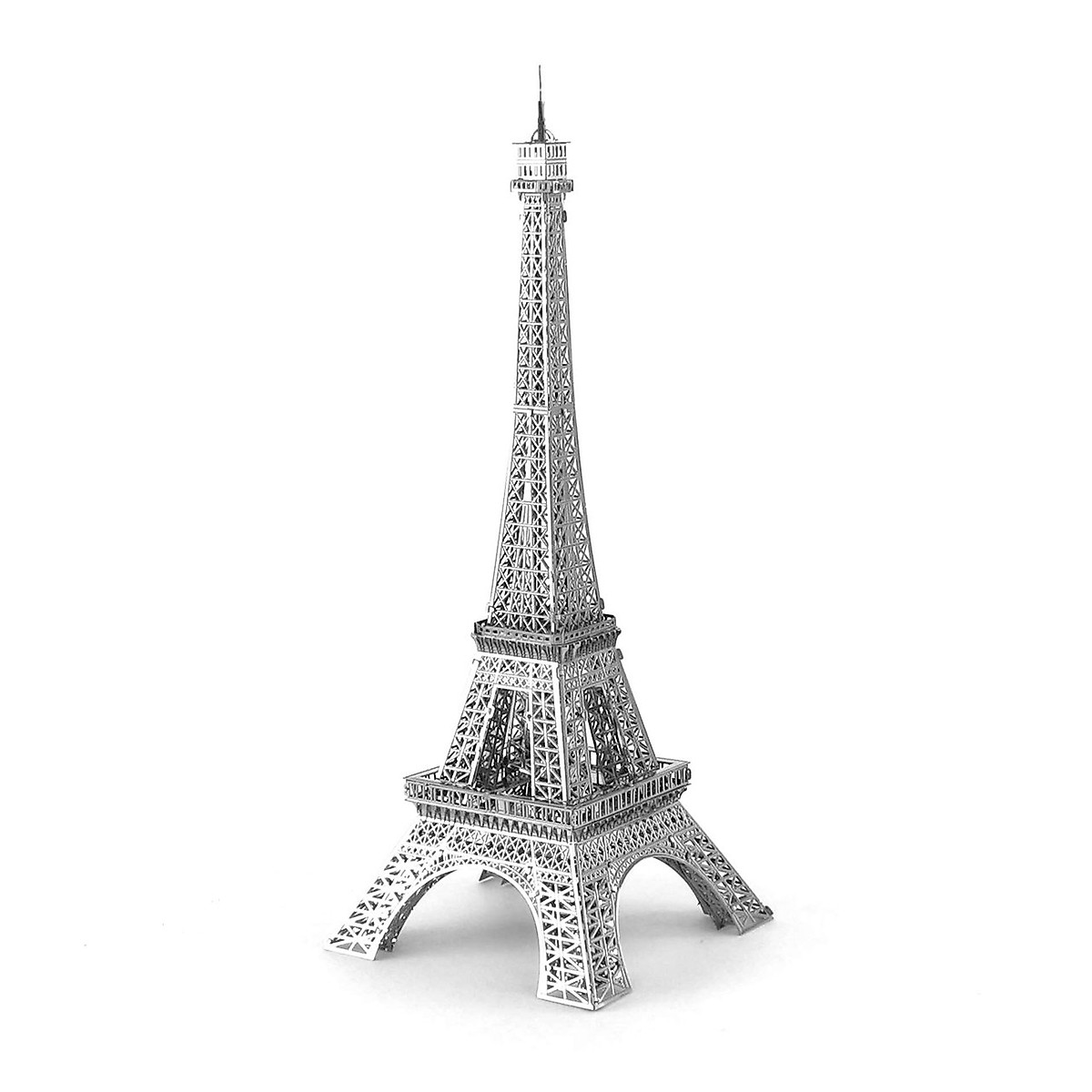 Metal Earth Premium Series Eiffel Tower 3D Metal Model Kit Bundle with Tweezers Fascinations