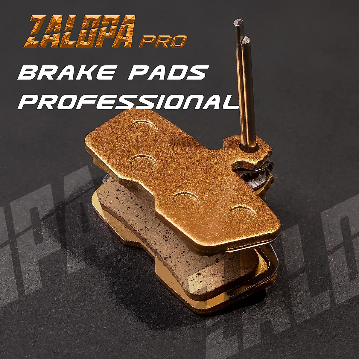 ZALOPA Pro Disc Brake Pad Pills Full Metal Moire for Avid Code R RE RSC 2011-2012 Sram Red 22 S-700 Code Since 2011 2013 2014 2015, Guide RE Coder Code-al Code-m Code-o Code-o-al My11 L32
