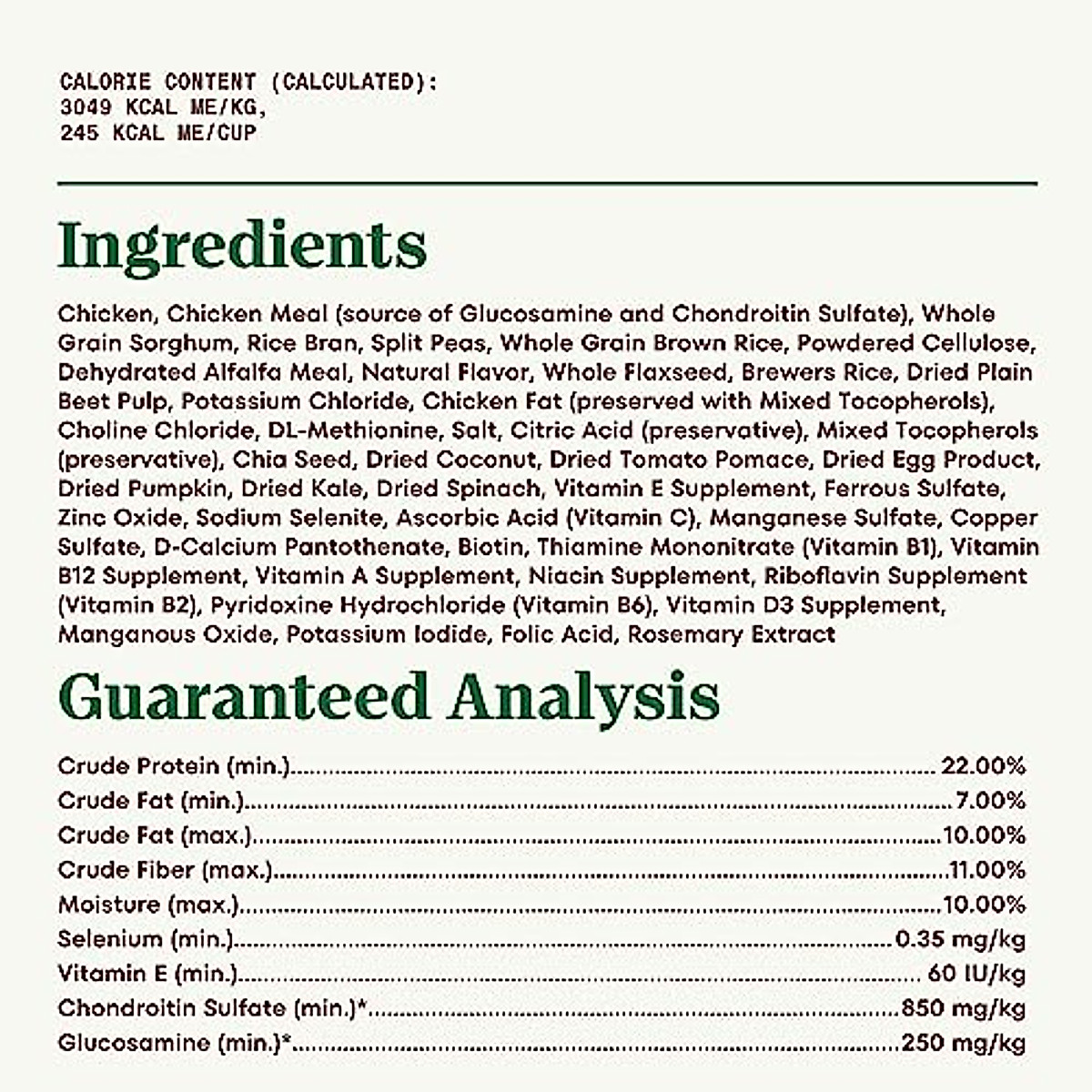 NUTRO NATURAL CHOICE Healthy Weight Large Breed Adult Dry Dog Food, Chicken & Brown Rice Recipe Dog Kibble, 30 lb. Bag