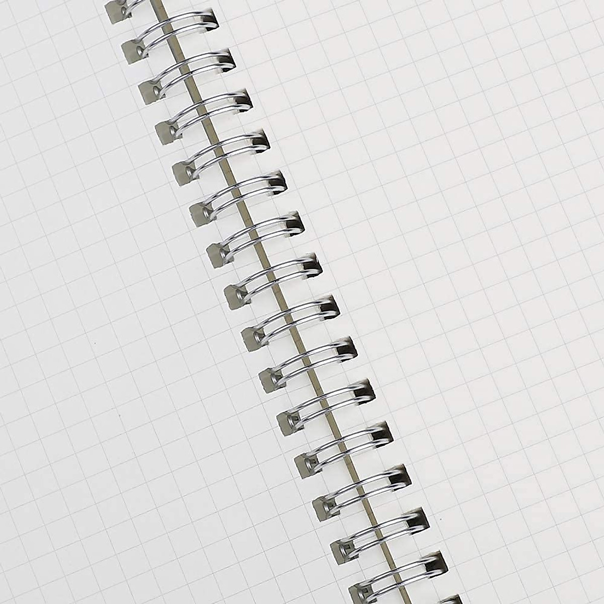 RETTACY Graph Paper Notebook 3-Pack - A5 Graph Grid Spiral Notebook with 160 Pages per Pack, Notebooks for School, Homework, Math, 100 GSM Premium Acid-Free Paper, Twin-Wire Binding, 5.7" × 8.22"