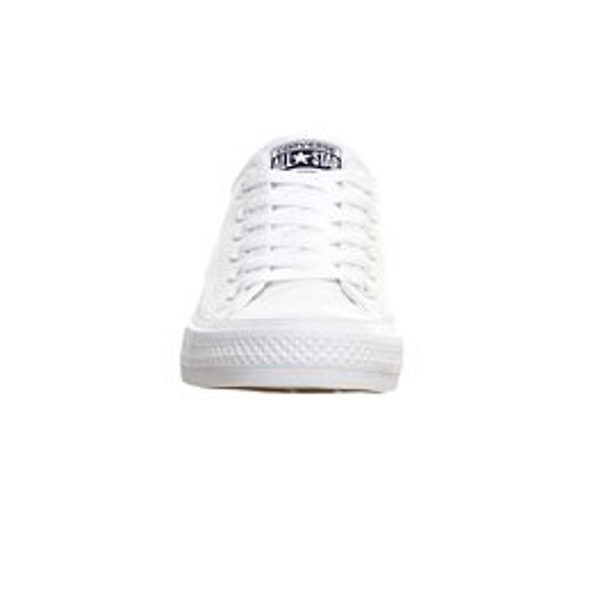 Converse Mens Chuck Taylor All Star Low II White Sneaker - 4 Men - 6 Women