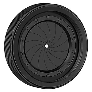 Adjustable Iris Aperture Diaphragm M30 to M37 Iris Aperture Diaphragm Adapter Optical Diaphragm 1.5-26mm Lens Module Adapter Ring PVS-14 PSV14 Optics