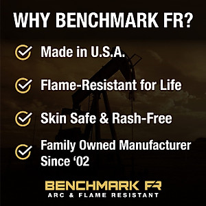 BENCHMARK FR Flame Resistant Beanie - CAT3 - Made in The USA (Navy)