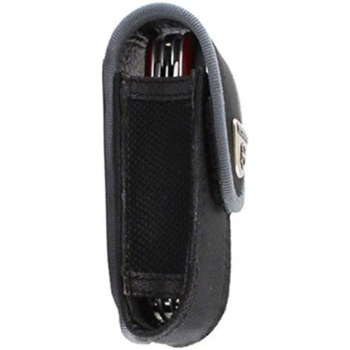 Victorinox 4.0543.3-X1 Medium Nylon Pouch 91mm/2-4 Layer Ideal to Hold and Protect Your 84mm and 91mm Knives in Black 3.8 inches