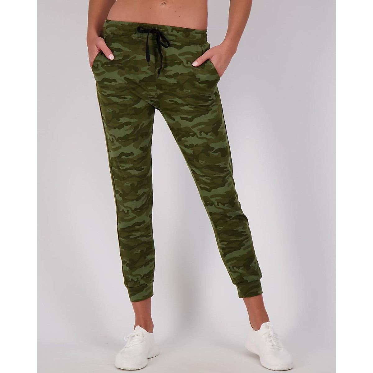 Real Essentials Women's Lounge Jogger Soft Teen Sleepwear Pajamas Fashion Loungewear Yoga Pant Active Athletic Track Running Workout Casual wear Ladies Yoga Sweatpants Pockets, Set 4, S, Pack of 3