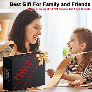 Upgraded Light Kit for Compatible with Lego Emperor's Throne Room Diorama Building Set, Lights Decoration Compatible with Lego 75352 (Model Not Included)