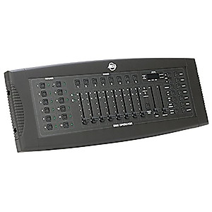 ADJ Products, DMX Operator, 192-Channel DJ DMX 512 with 6 Chase Programs and 8 Fade Switches