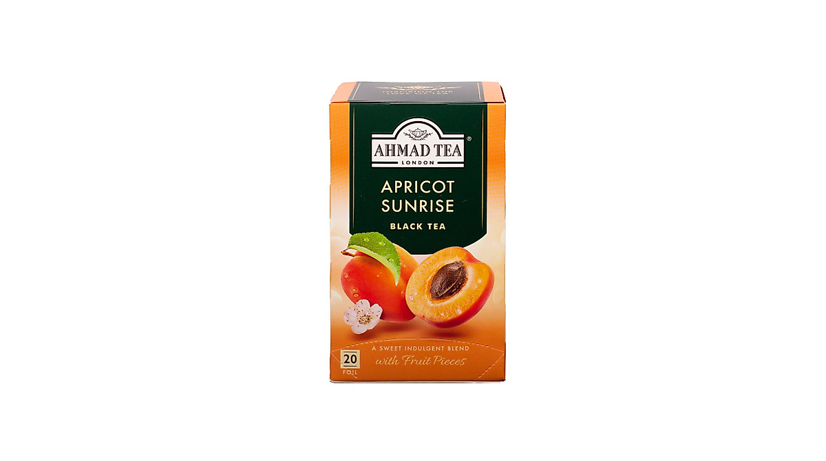 Ahmad Tea Apricot Sunrise - Fruity Black Tea Bags