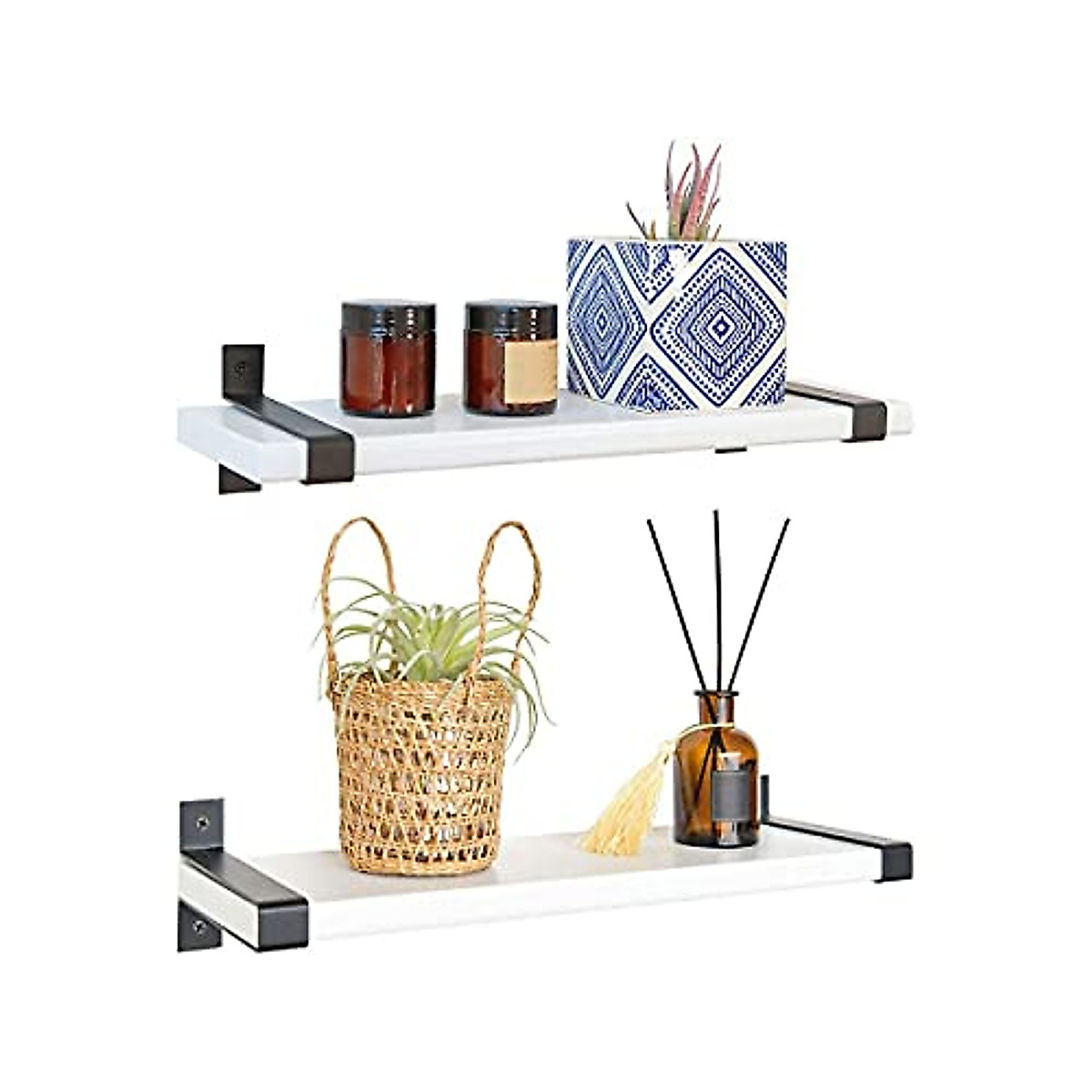 Lab Cosi 142956 Floating-Shelves, White