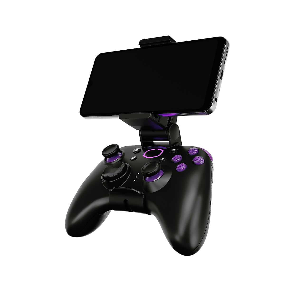 Cooler Master Storm Controller Cradle Mobile Phone Holder, Supports Storm Controller, Expandable Clip, Adjustable Viewing Angle for Gaming on The Go (CMI-GSCXC-BK1)