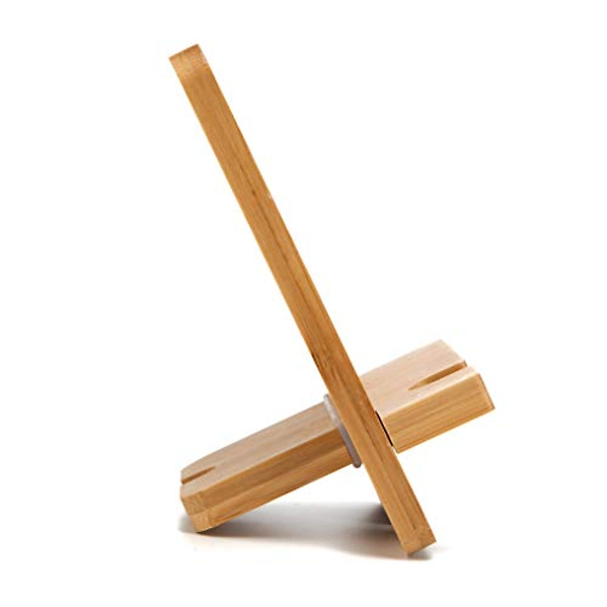 JACKCUBE Design Bamboo Charger Dock Stand Multi Device Charging Station Organizer Holder for Smartphone Cellphone Mobile Phone – :MK243A