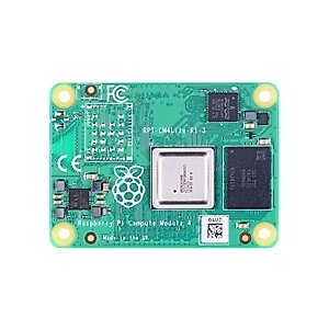 Raspberry Pi Compute Module 4-2GB RAM eMMC 0GB (Lite) Single Board (CM4002000) 64-Bit 1.5GHZ Quad-Core Processor Bluetooth 5.0 No Wi-Fi for Networked Ai Core and More (Raspberry Pi Official Genuine)