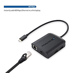 Cable Matters USB 3.0 KVM Switch DisplayPort 1.4 for 2 Computers and USB C Hub DisplayPort 1.4 Bundle
