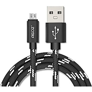 AGOZ Micro USB Charger Cable for Bose SoundLink Color Bluetooth Speaker, 2, 3,Mini 2,Headphones II AE2W,QuitComfort QC20,QC30, QC35,Revolve Plus, SoundSport, UE Boom, WONDERBOOM 2(10ft)