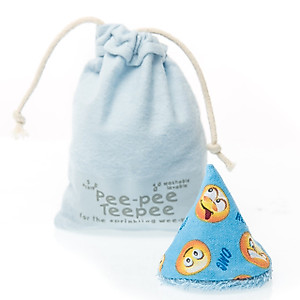Pee Pee Teepee Emoji with LAUNDRY bag 5 pieces baby boy pee shield babyboy essentials peepeeeteepee baby boy teepee pee shield pee covers