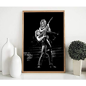 Wall Decor Randy Rhoads Poster (13 x 19 Inches) | Ready To Frame For Office, Living Room, Dorm, Kids Room, Bedroom, Studio, Live