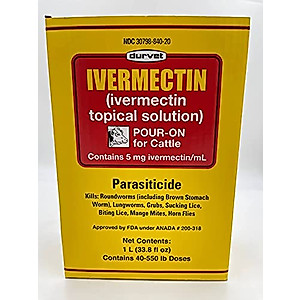 Durvet Ivermectin Pour On 1 Lt