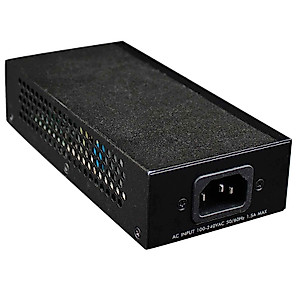 Intellinet Gigabit High-Power PoE+ Injector, 1 x 30 W, IEEE 802.3at/af Power over Ethernet (PoE+/PoE) (UK Power Cord)