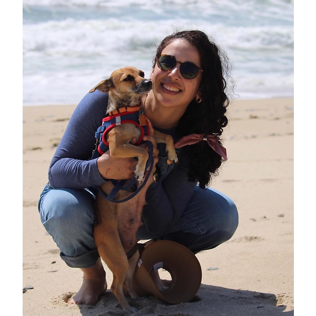 EYLRIM Classic Polarized Round Sunglasses for Women Men Vintage Style Lightweight Circle Frame Sun Glasses(Bright Black/Grey)