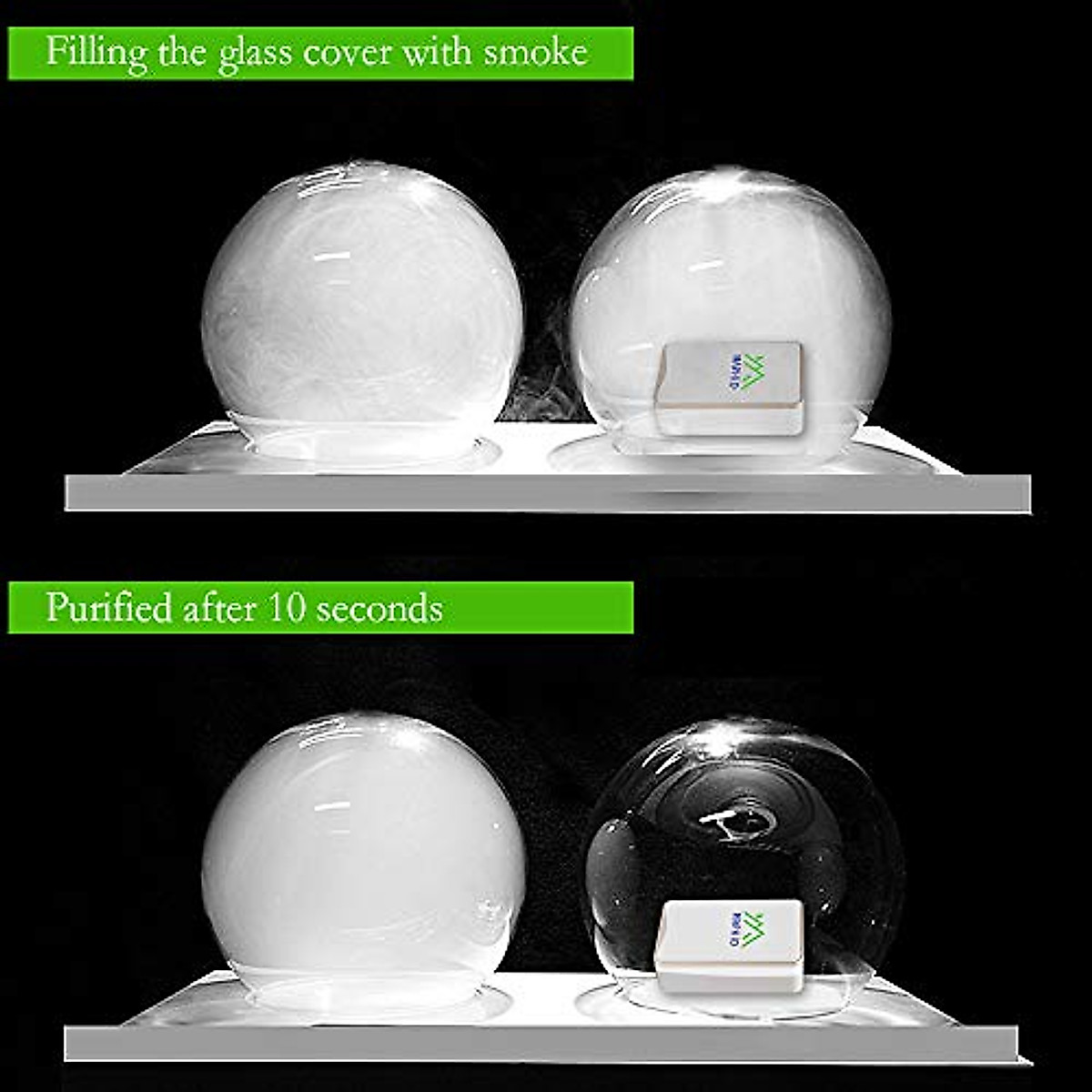 HAPHID Ionizer Air Purifier/Plug In Air Purifier with Highest Output - Up to 32 Million Anions/Sec, Cleanse:Odors,Pets Smell Etc(8-Pack)