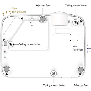 BenQ MH733 1080P Business Projector | 4000 Lumens for Lights On Enjoyment | 16,000:1 Contrast Ratio for Crisp Picture | Keystone for Flexible Setup