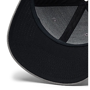 Columbia Unisex PFG Mesh Snap Back Ball Cap, Titanium/Black/Hook, One Size